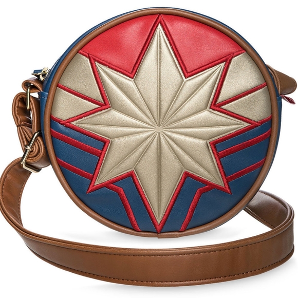 Marvel | Bags | Captain Marvel Circle Crossbody Purse | Poshmark
